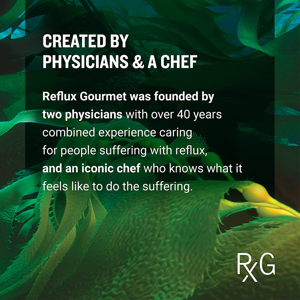 REFLUX GOURMET Natural Heartburn Acid Reflux Relief Support | eBay