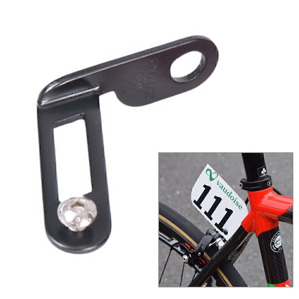 ZTTO Bicycle Number Plate Holder Fixed Gear Bracket Race Card Rear ...