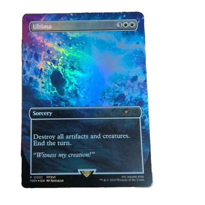 Ultima Standard Showdown Promo P 0001 MTG Final Fantasy English | eBay ...