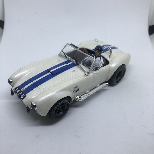MRRC Cobra 427 Slot Car 1:32 scale White/Blue Stripes | eBay UK