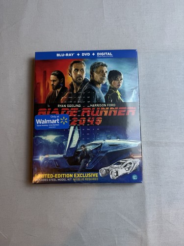 Blade Runner 2049 Blu-Ray + DVD WALMART Exclusive SPINNER Steel Model ...