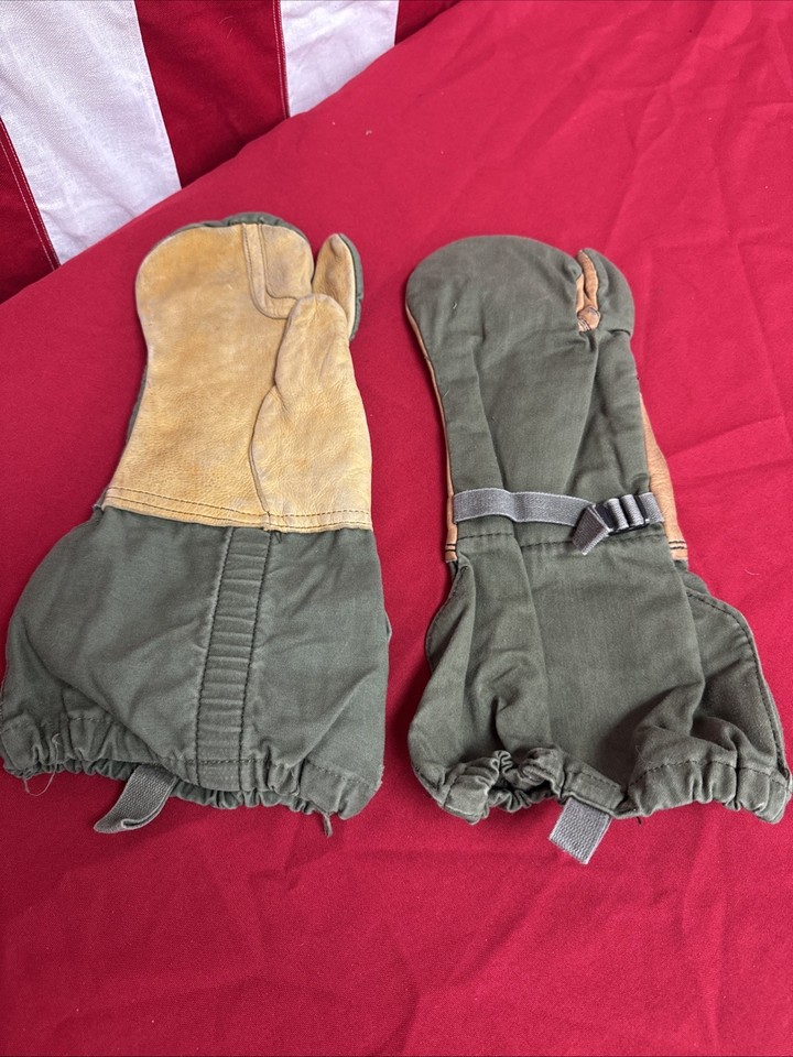 Medium Cold Weather Army Mittens Trigger Finger Shell Gloves NO LINER ...