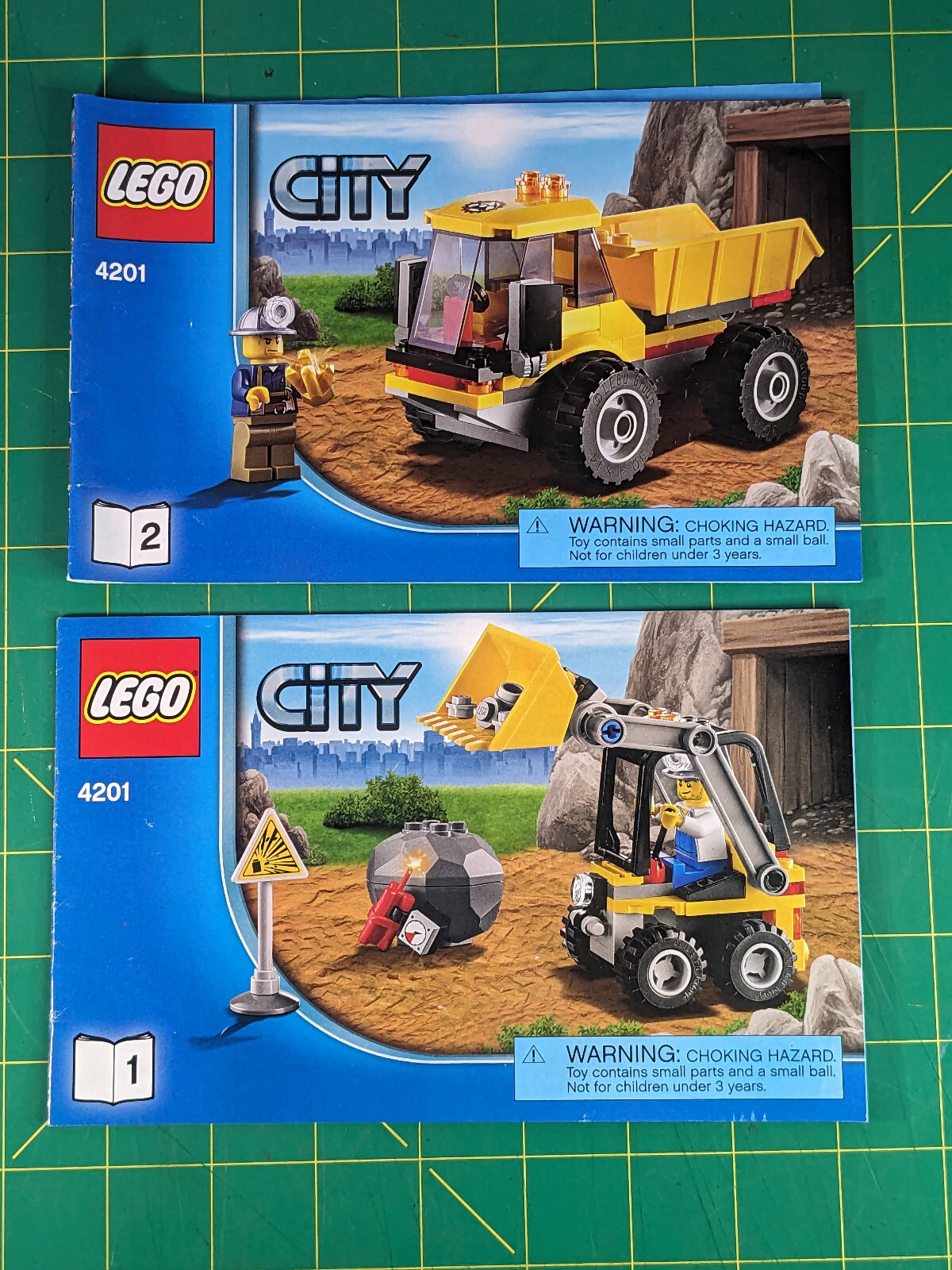 LEGO 4201 CITY INSTRUCTION MANUALS Book 1 & 2 | eBay