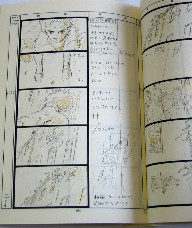 Studio Ghibli Storyboard Book Hayao Miyazaki Kiki's Delivery Service ...