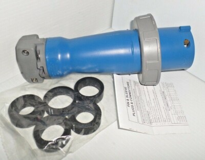 ⭐NEW⭐ HUBBELL HBL560P9W 60-Amp PIN&SLEEVE PLUG 560P9W 60A 120/208V 4P5W ...