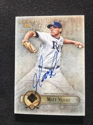 2013 Topps Five Star Matt Moore Certified Autograph Issue 286/386 Card ...