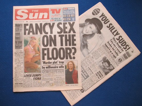 ' The Sun ' Complete original Newspapers 1991 - Your Birthday ? Page 3 ...