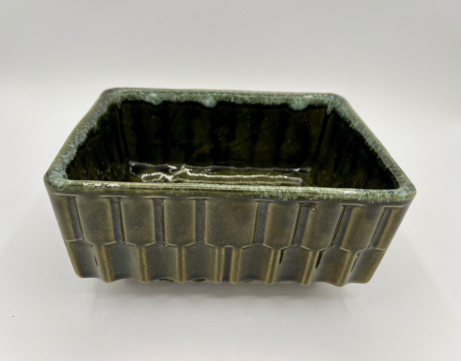 Vintage Mid Century 7" Long x 5.5" Wide Cookson Pottery Planter CP-337 ...