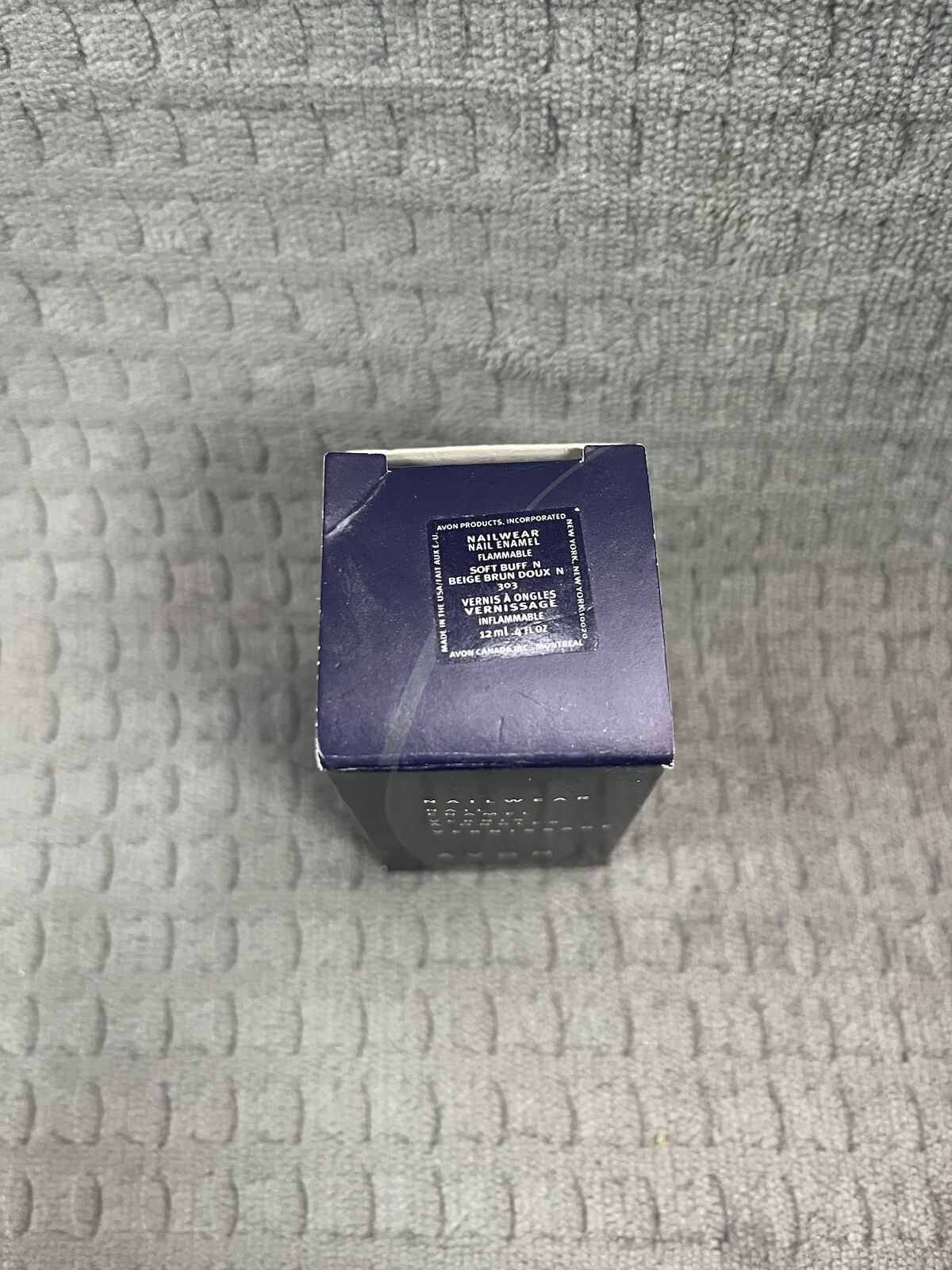 New Avon Nailwear Nail Enamel #303 Soft Buff Beige Burn Doux .4 oz In ...