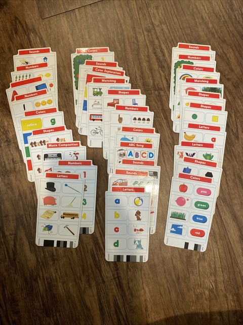 Playskool Alphie Music and Sounds Booster Pack. 25 Double Sided Cards ...