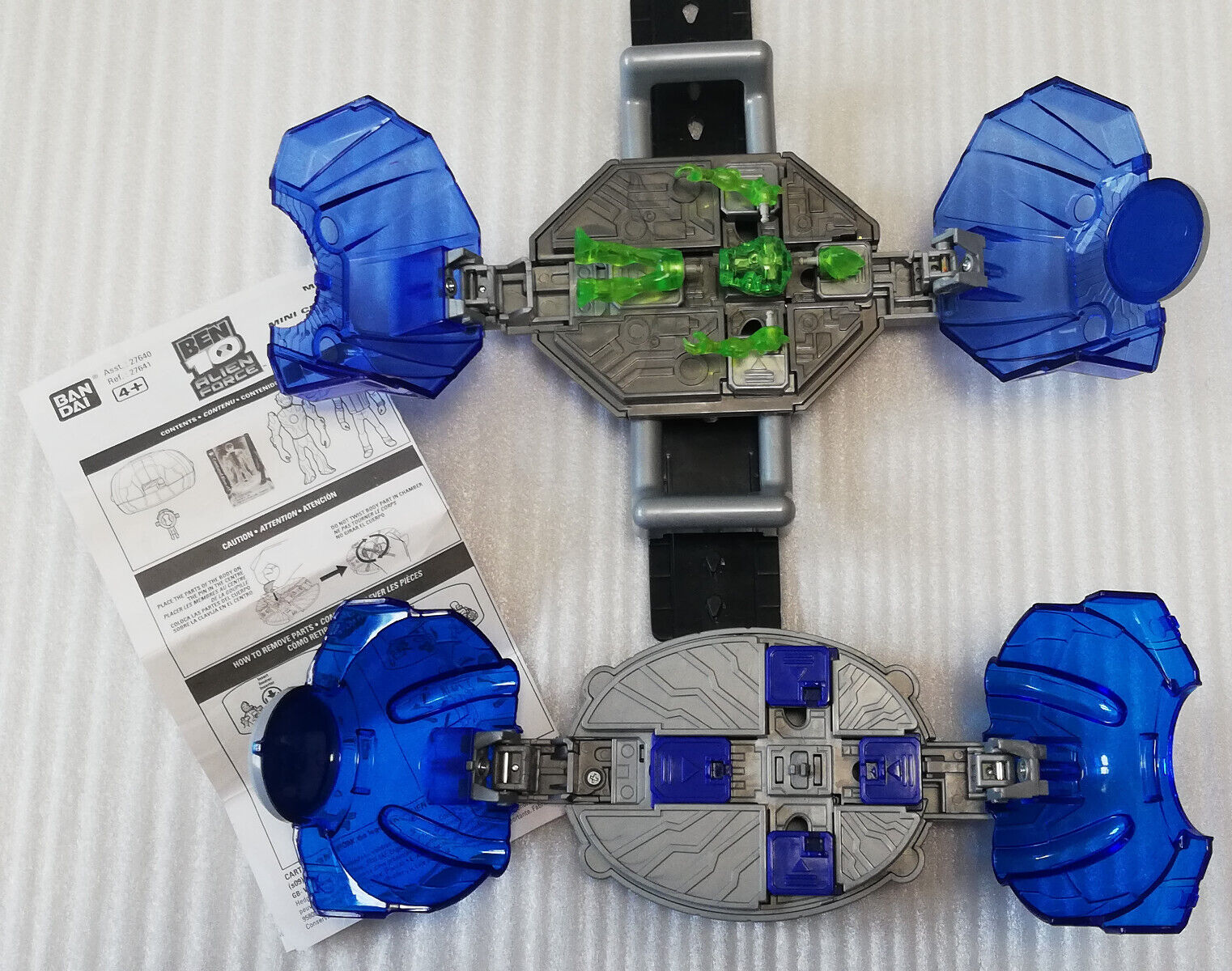 Two Ben 10 Alien Creation Chambers 2008 & 2009 Bandai Cartoon Network ...