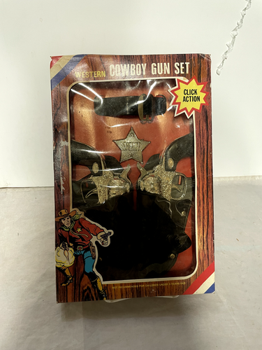 Western Cowboy Gun Set, Click Action - Item No.8833 | eBay