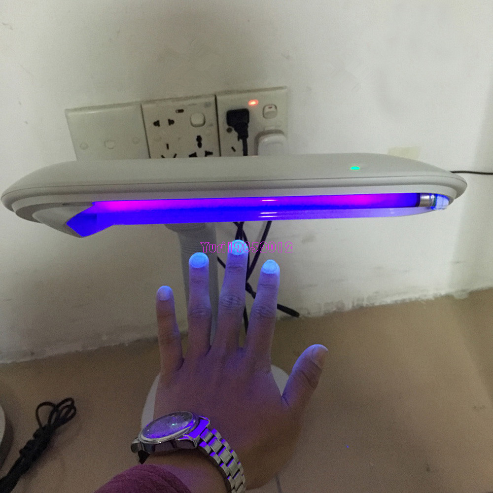 UV-A Longwave 352nm Ultraviolet Table Blacklight UV Lamp Fluorescence ...