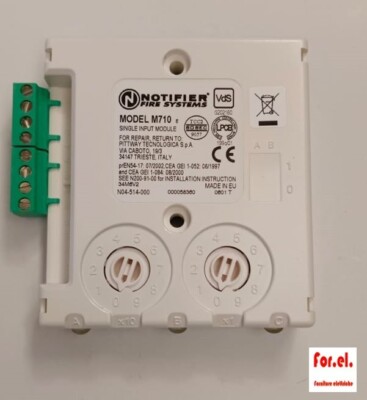 Notifier M710 Module D'Entrée 1 Entrée | eBay