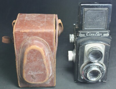 Ciro-Flex Model E TLR Film Camera w/ Wollensak 85mm f3.5 Lens ...
