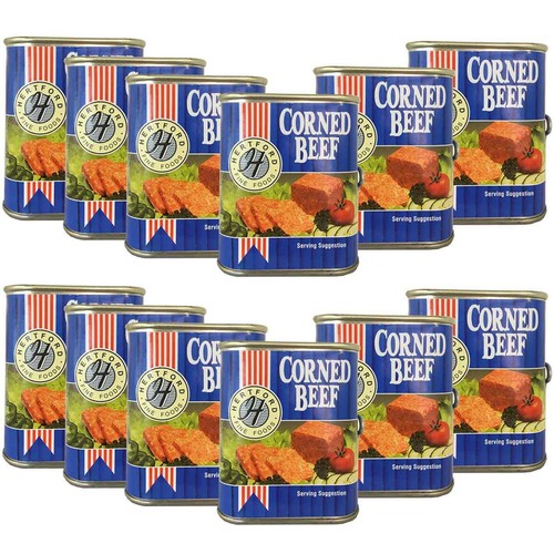 Hertford Fine Foods Corned Beef Ready To Eat Snack Sandwich Tin Can ...