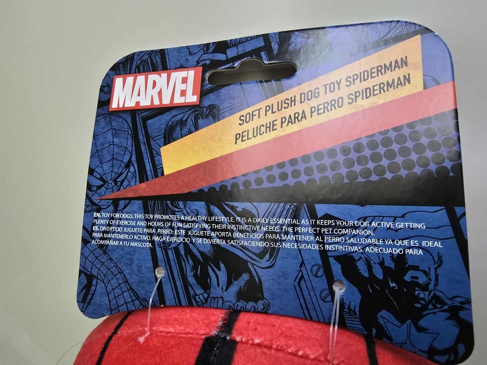 Marvel Spider-Man Dog Toy Teddy CERDÁ LIFE'S LITTLE MOMENTS - New ...