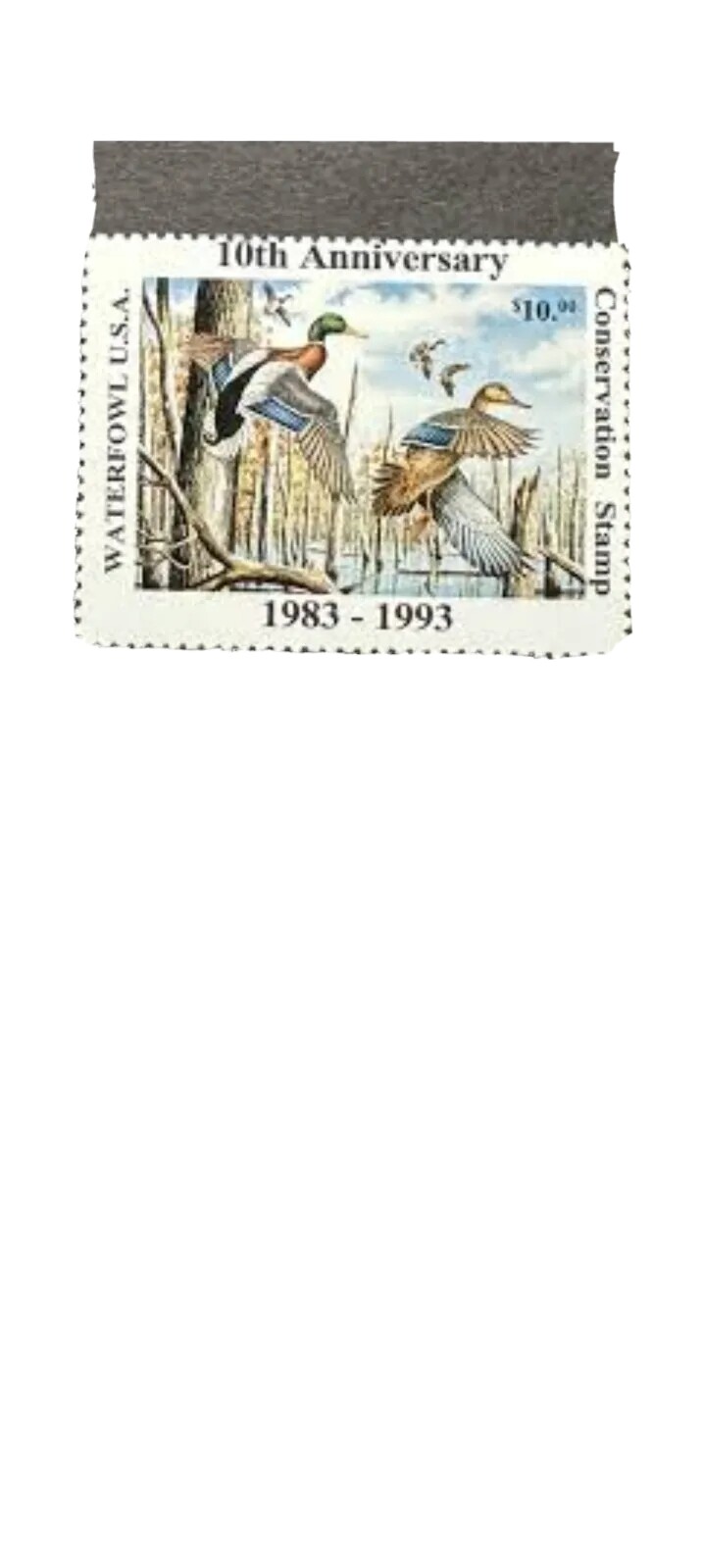 Cache River Greenheads 1996 With Stamp Signed By James Partee Jr 1118 ...