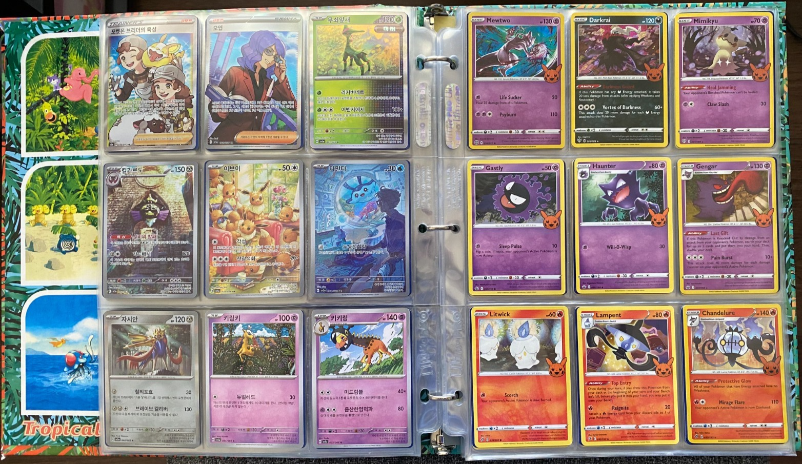Pokemon TCG Southern Islands binder filled with cards old and new | eBay