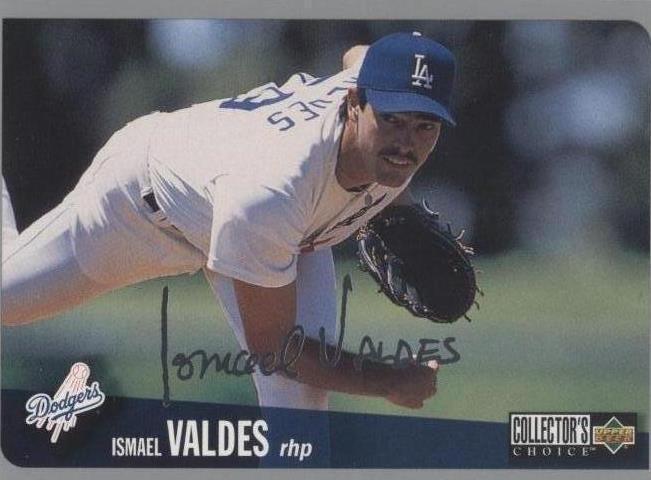 1996 Upper Deck Collector's Choice - Ismael Valdes #588 Silver Foil ...