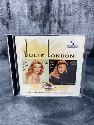 Julie London Music CD Julie is Her Name Vol 1-2 Liberty EMI Records ...