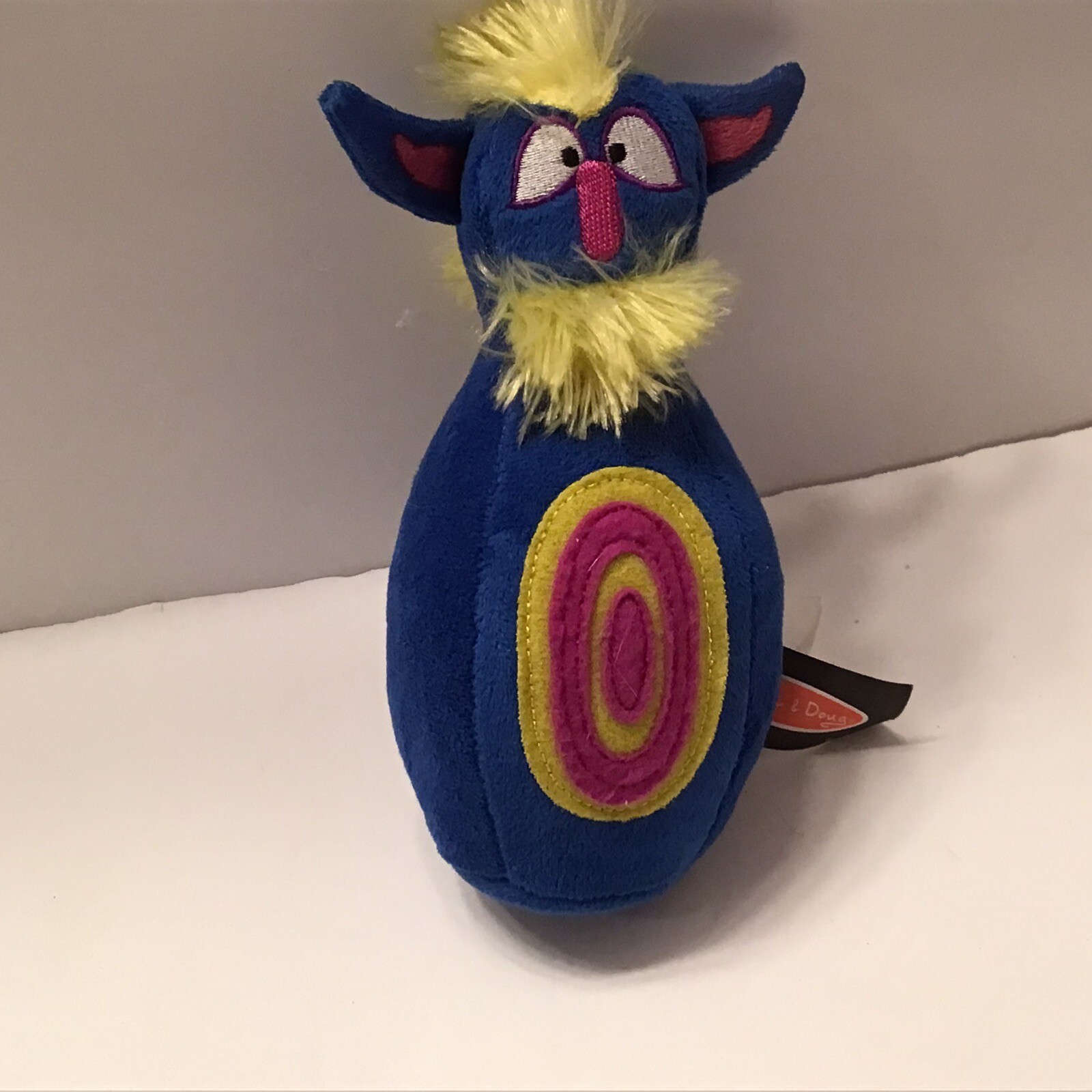 Melissa & Doug Monster Plush Bowling Pin Replacement Stuffed Blue ...