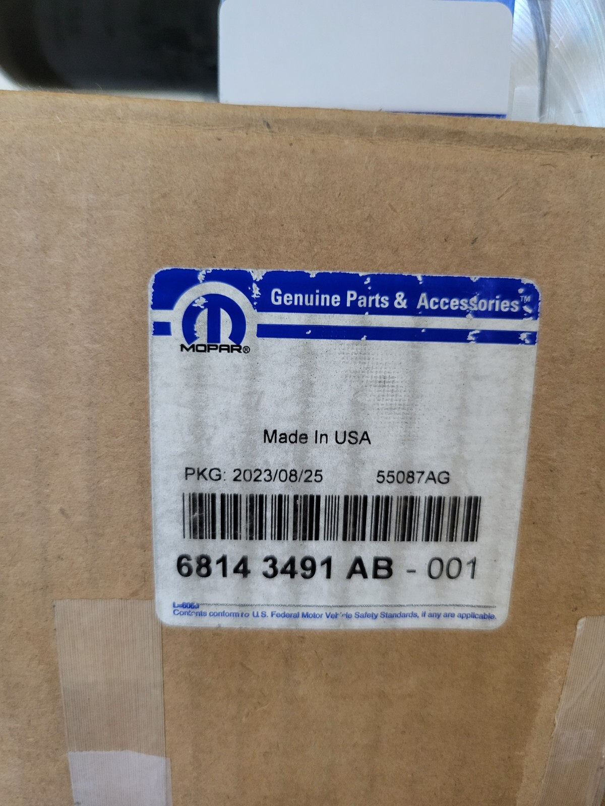 68143491AB Genuine Mopar Anti-Lock Brake System Hydr Control Unit Ram ...