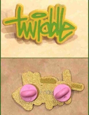 Twiddle Cursive Pin | eBay