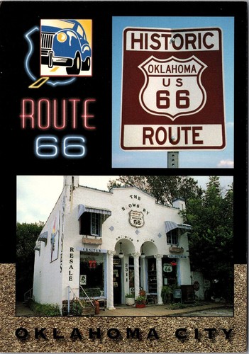 Route 66 Antique Store Oklahoma City OK Unp Chrome Postcard | eBay