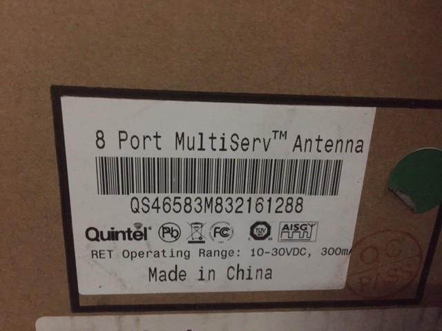 Qs4658-3 Quintel 4 FT Antenna 8 Port MULTISERV (new) for sale online | eBay