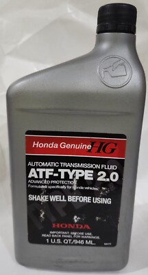 HONDA GENUINE AUTOMATIC TRANSMISSION FLUID ATF-TYPE 2.0 ~1QT | eBay