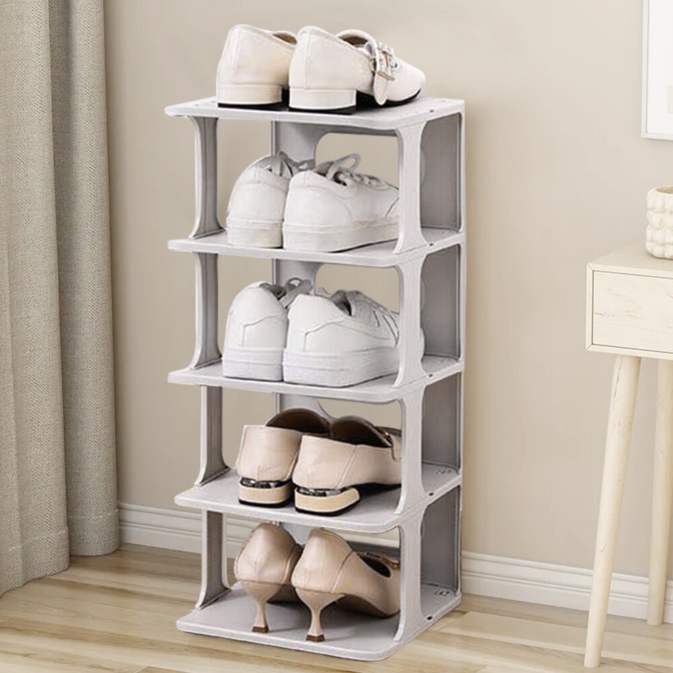 3/4/5/6/7 Tier Shoe Rack Storage Organisers Cabinet Footwear Stand ...