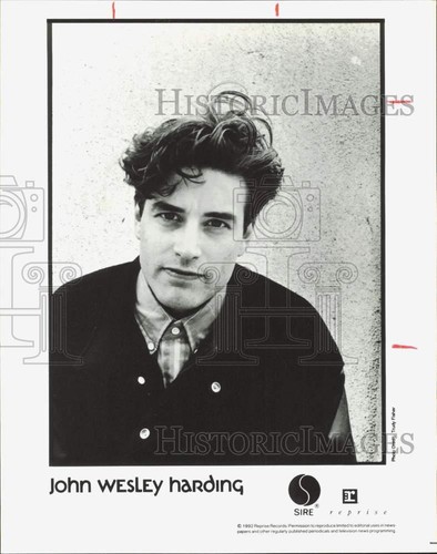 1992 Press Photo Singer John Wesley Harding - hpp39520 | eBay