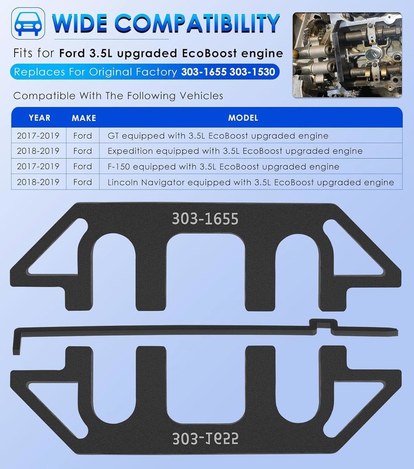 303-1655 Camshaft Holding Alignment Timing Tool For Ford 3.5L Upgraded ...