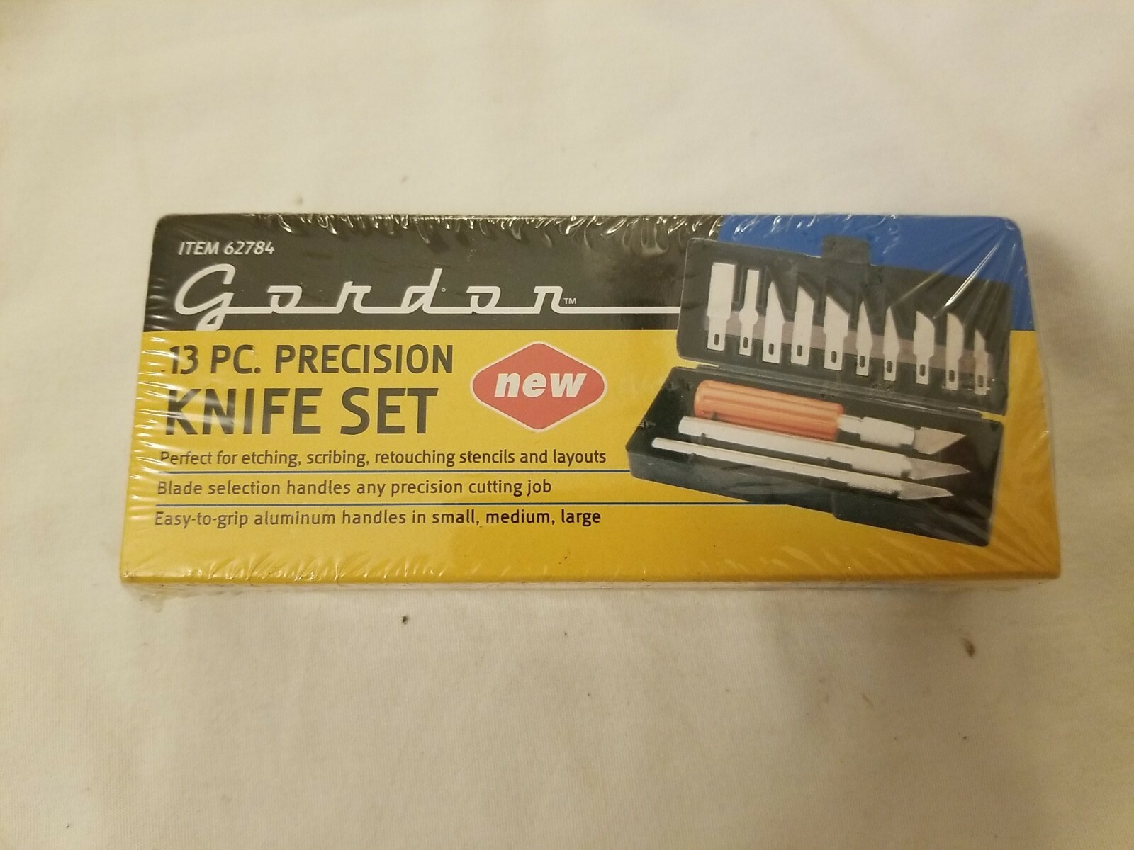 Gordon 13piece Precision Knife Set NEW Etching, Scribing, Aluminum ...
