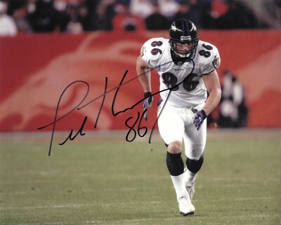 Todd Heap Autograph Signed 8x10 Color Photo NFL Baltimore Ravens TH001 ...