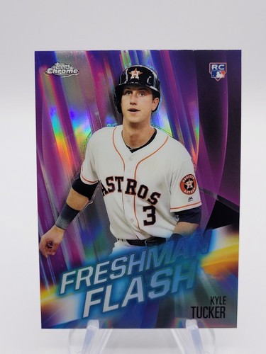 2019 Topps Chrome Freshman Flash Kyle Tucker RC Rookie Refractor ...