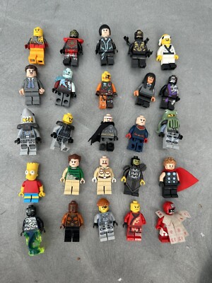 Original Lot of 25 LEGO mini figures Collectors Clean Special Rare ...