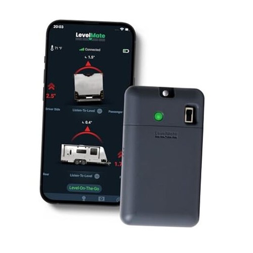 LevelMateMAX Wireless RV Leveling System, Bluetooth Leveler for Campers ...
