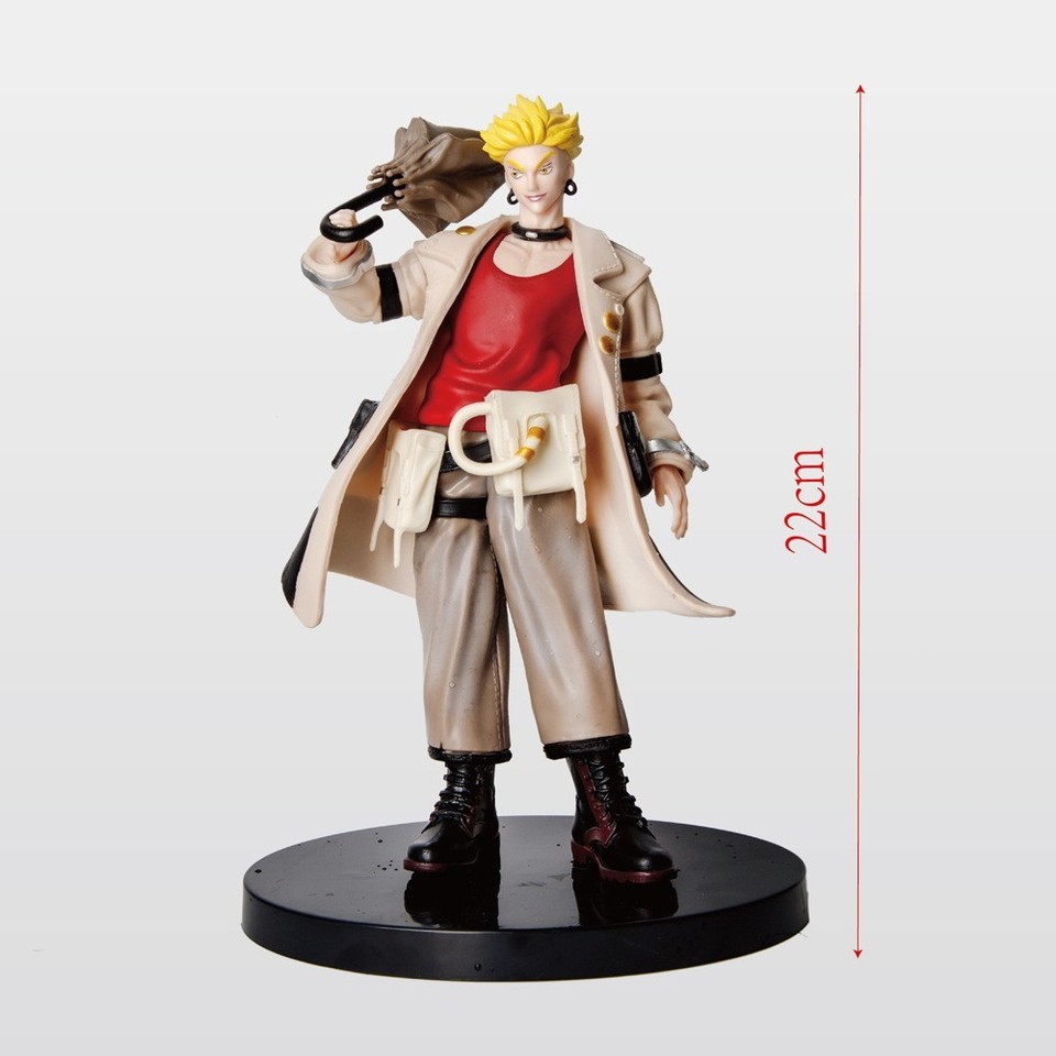 GACHIAKUTA Anime Figure Rudo & ENJIN & Riyou PVC Model Collection ...