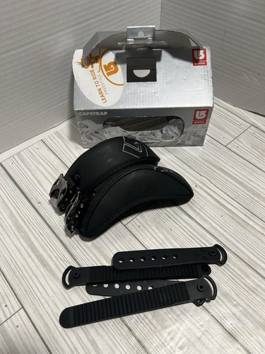 BURTON MEDIUM MENS TOE CAP STRAP SET LEFT RIGHT SNOWBOARD BINDINGS ...