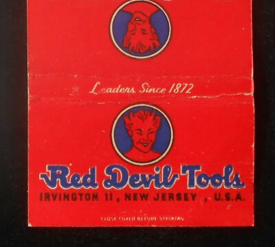 1940s Red Devil Tools Leaders Since 1872 Painters & Glaziers Irvington ...