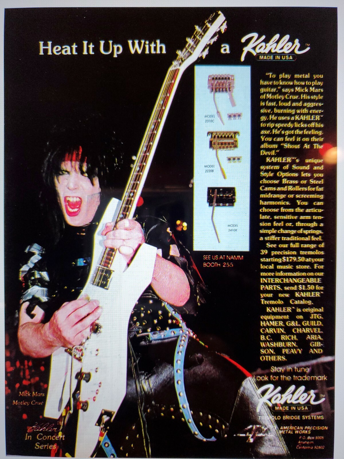 Mick Mars 80s