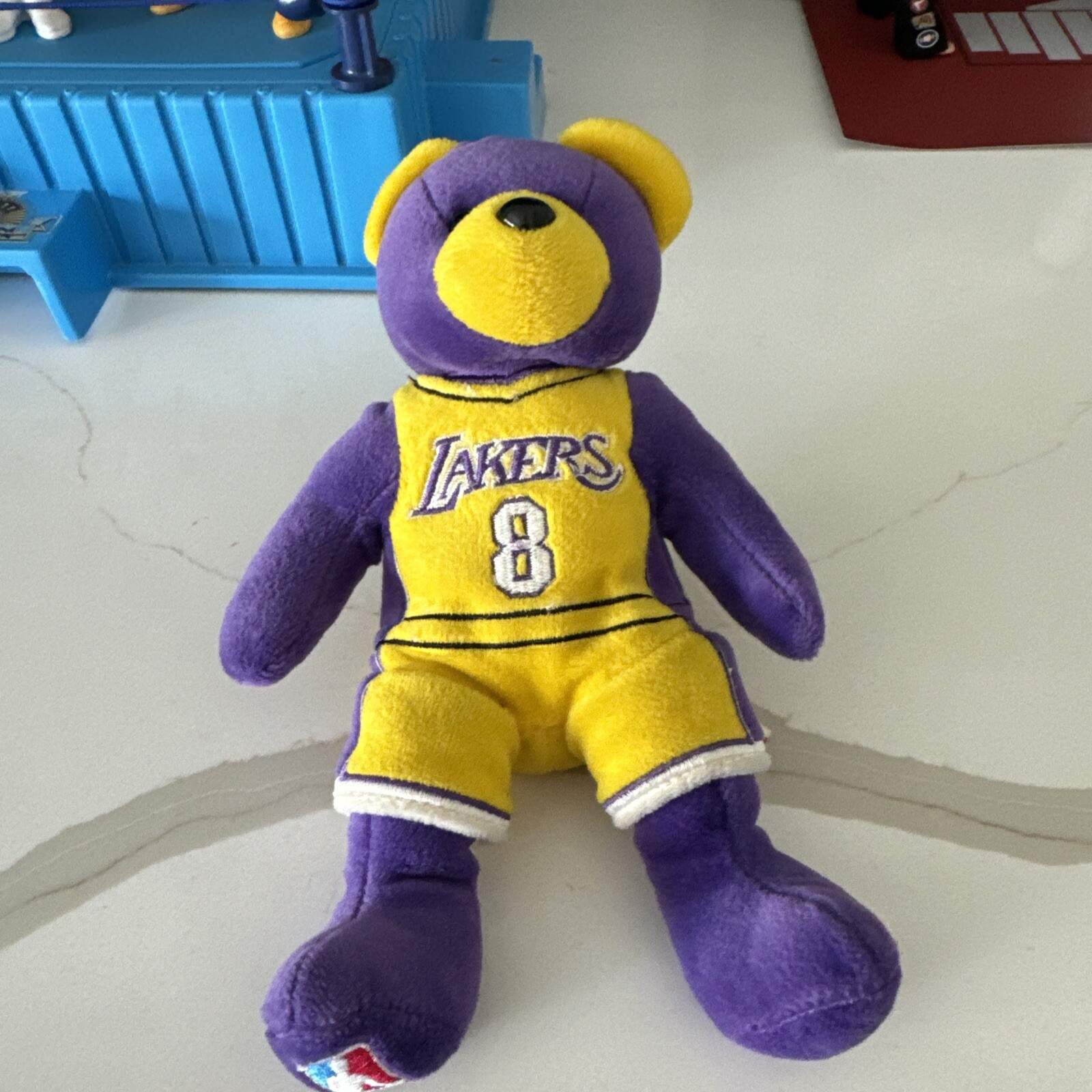 LA Lakers Kobe Bryant NBA Authentic Team Bears Rare great shape | eBay