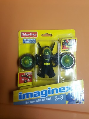 IMAGINEXT_DC Super Friends Collection_BATMAN figure with JET PACK_New ...