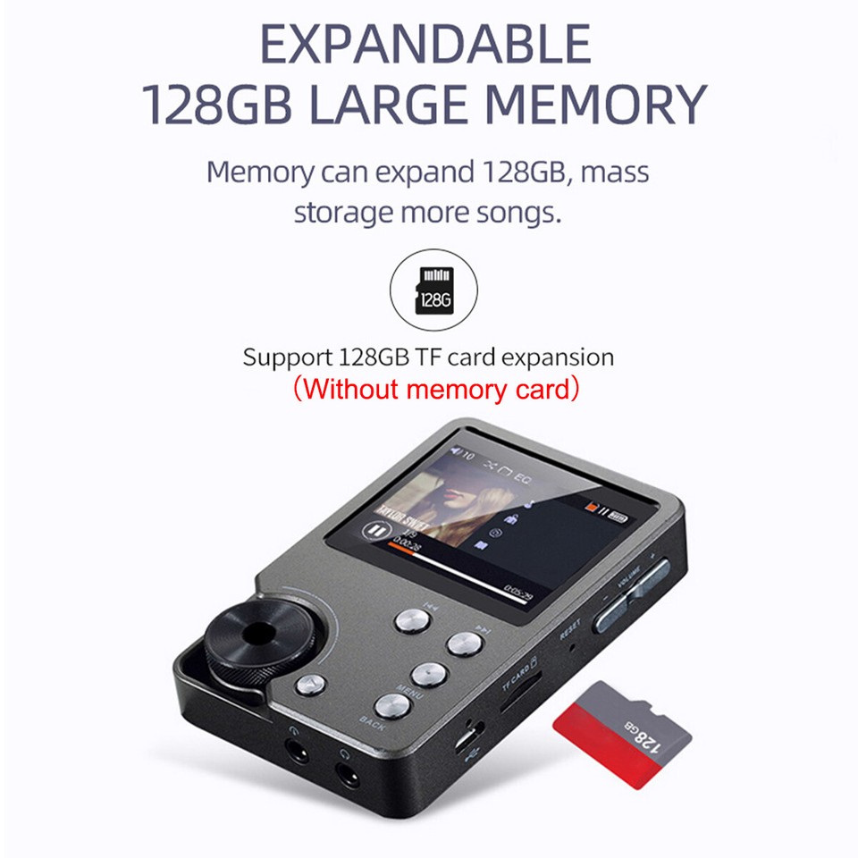 HiFi MP3 Player Lossless DSD DAC Flac High Resolution Music Player ...