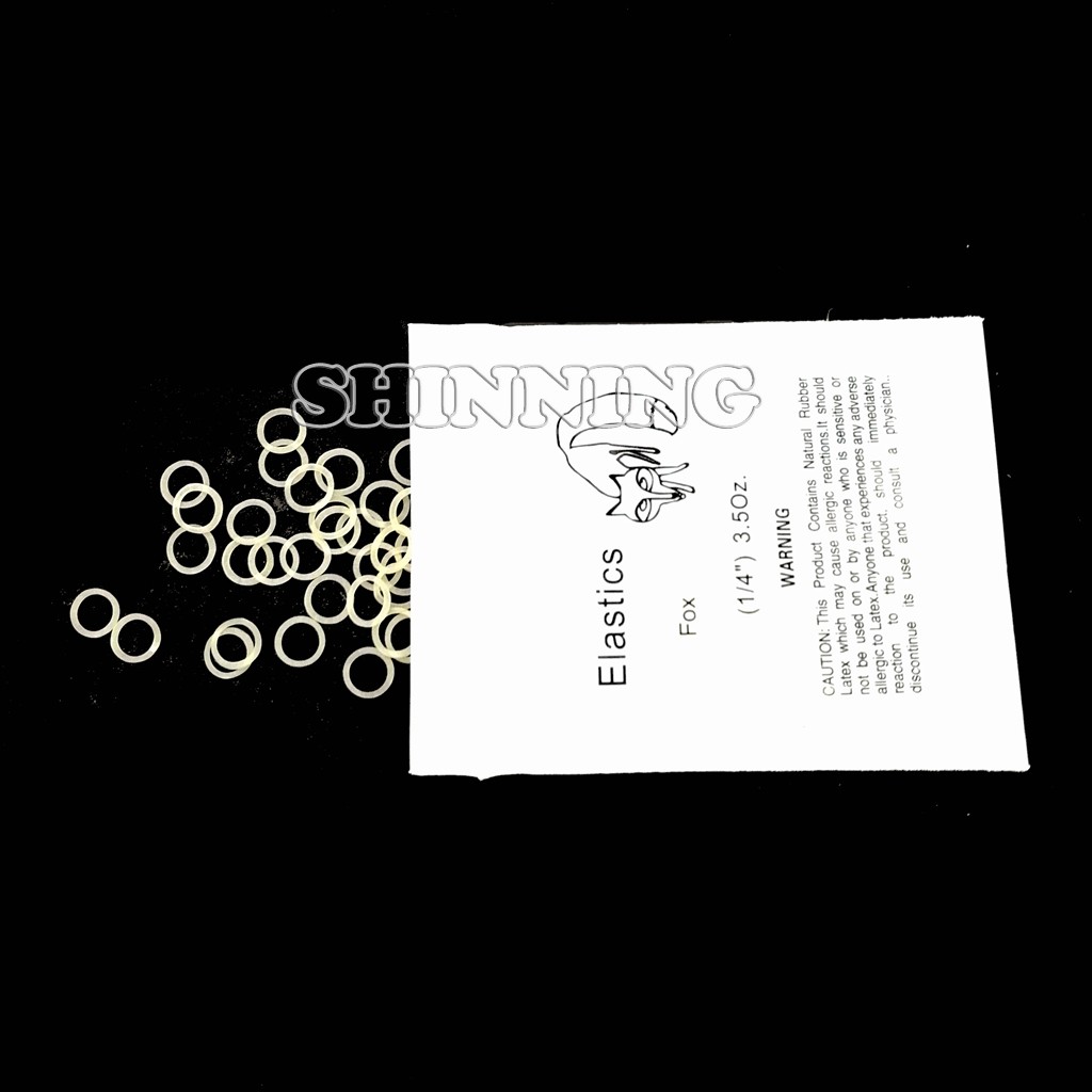 1000 Pcs Dental Rubber Bands Orthodontic Elastics 1/8" 3.5 Oz Braces ...