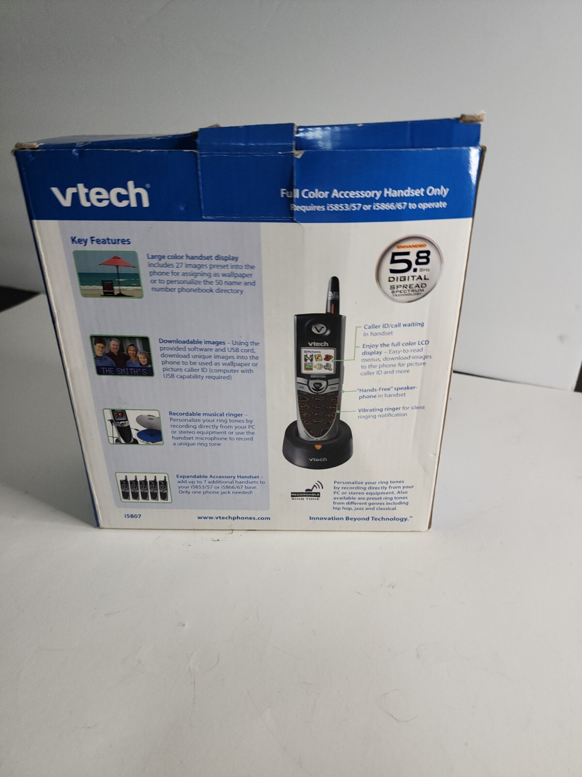 VTech i5807 5.8 GHz Single Line Phone for sale online | eBay