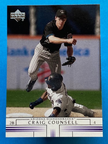 2002 Upper Deck Craig Counsell #661 Arizona Diamondbacks | eBay