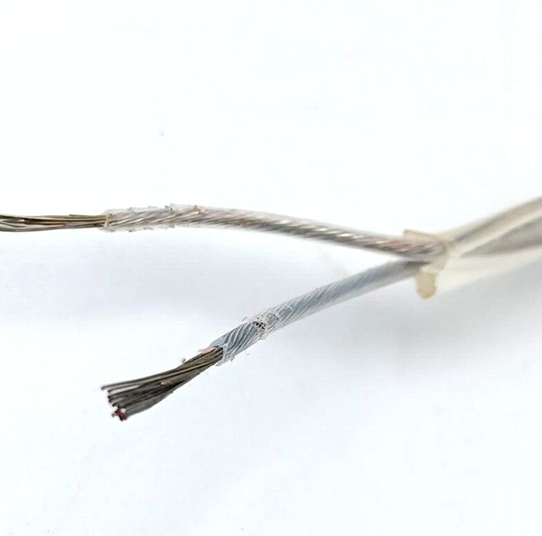 2 or 3 core PVC transparent clear electrical cable flex wire 0.50mm to ...